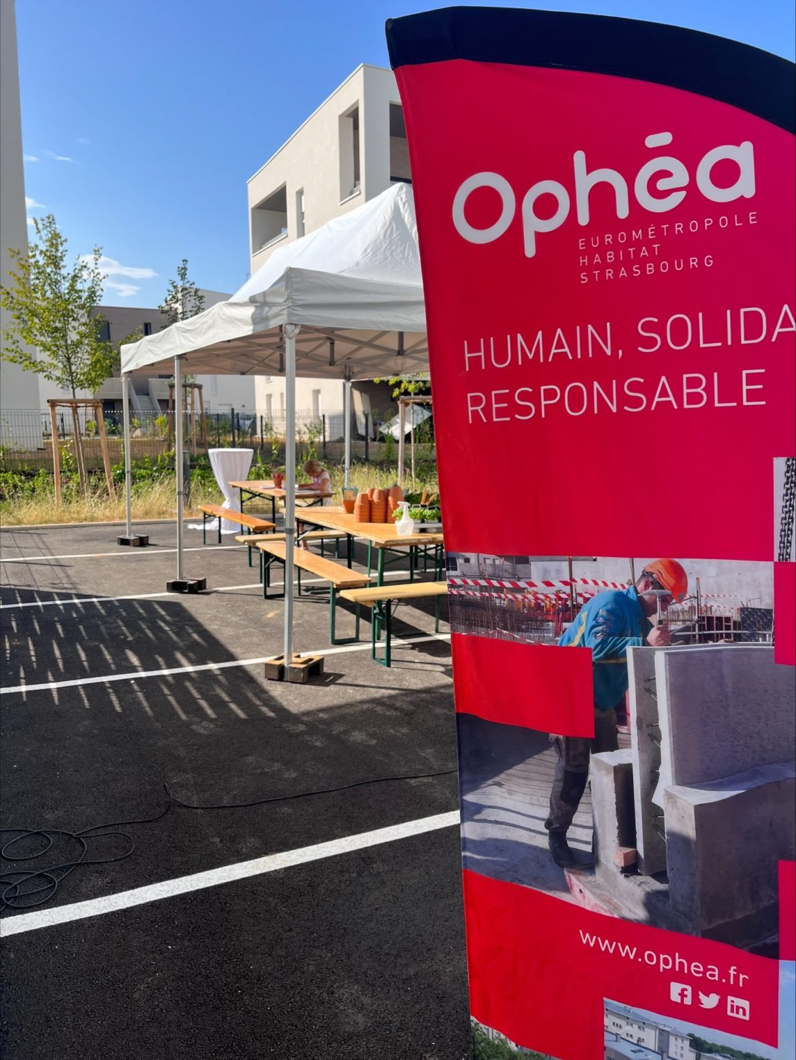 Inauguration de la résidence Imagin'air à Oberhausbergen - Ophea