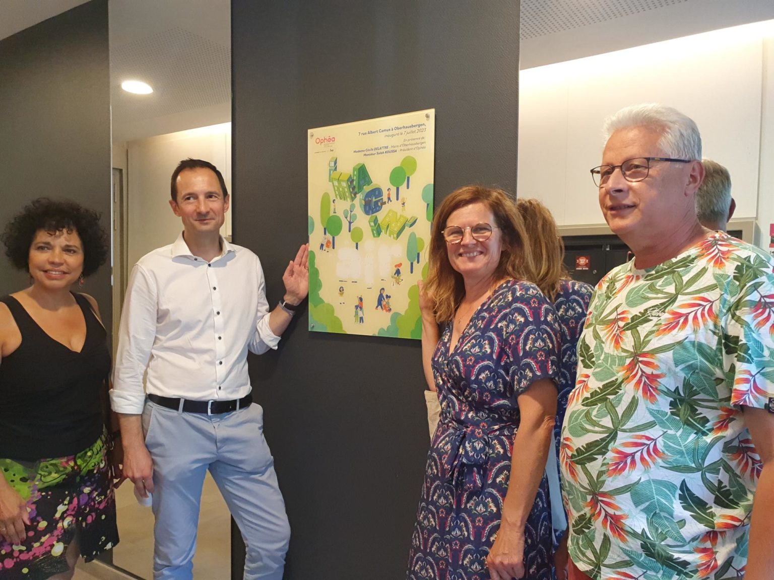 Inauguration de la résidence Imagin'air à Oberhausbergen - Ophea