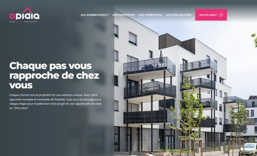 Opidia a désormais son site internet, découvrez-le ! - Ophea
