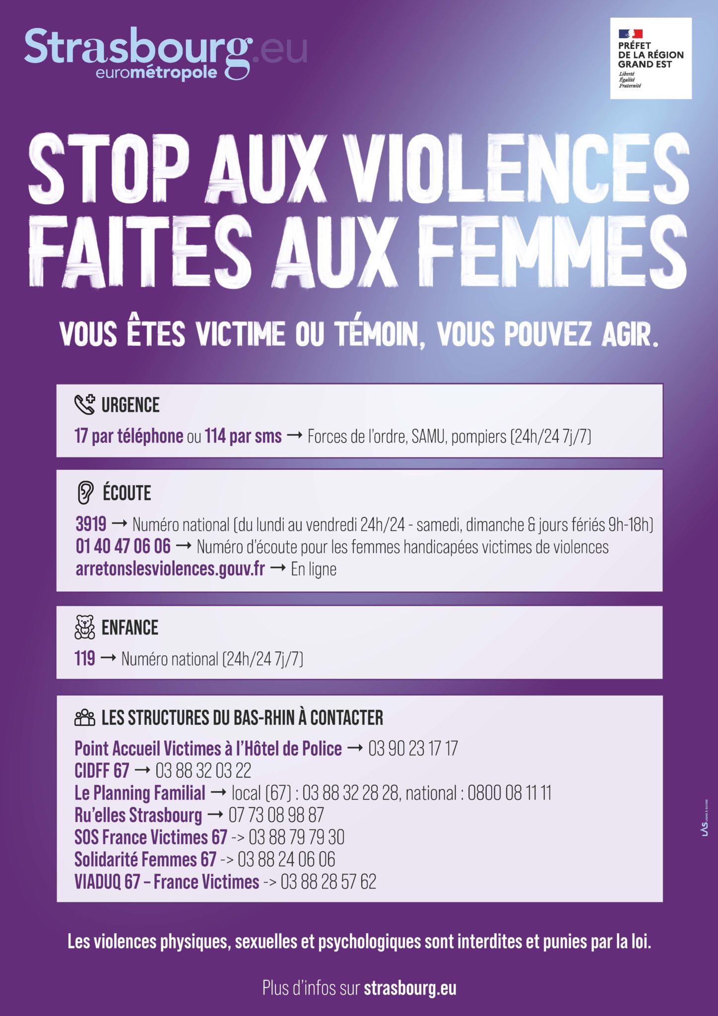 STOP aux violences faites aux femmes - Ophea